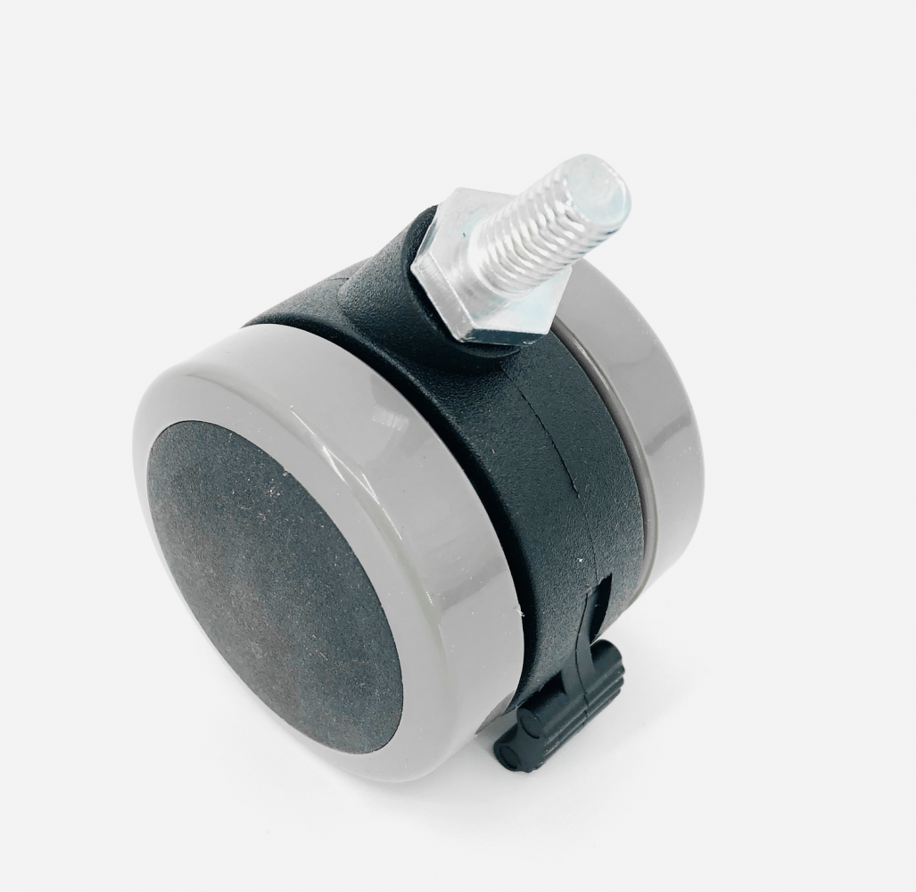 Replacement Caster: Black and Grey – Koala Studios