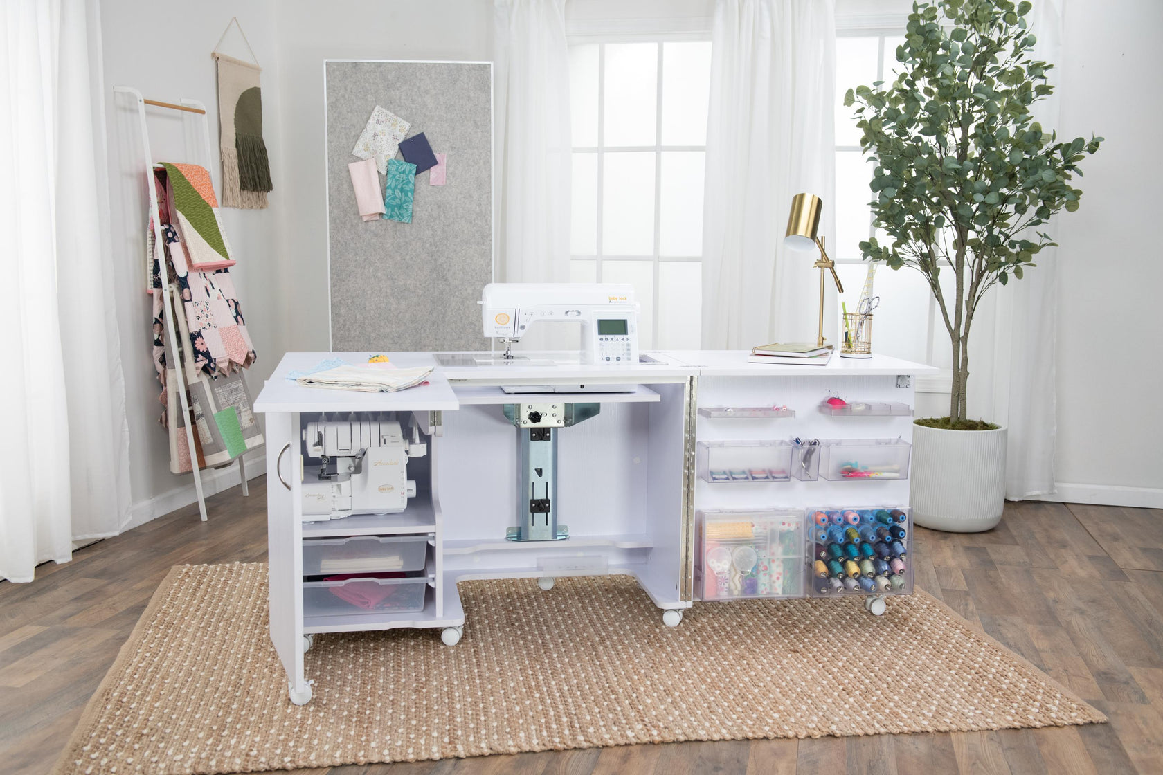 Sewing Table With Storage | Koala Studios